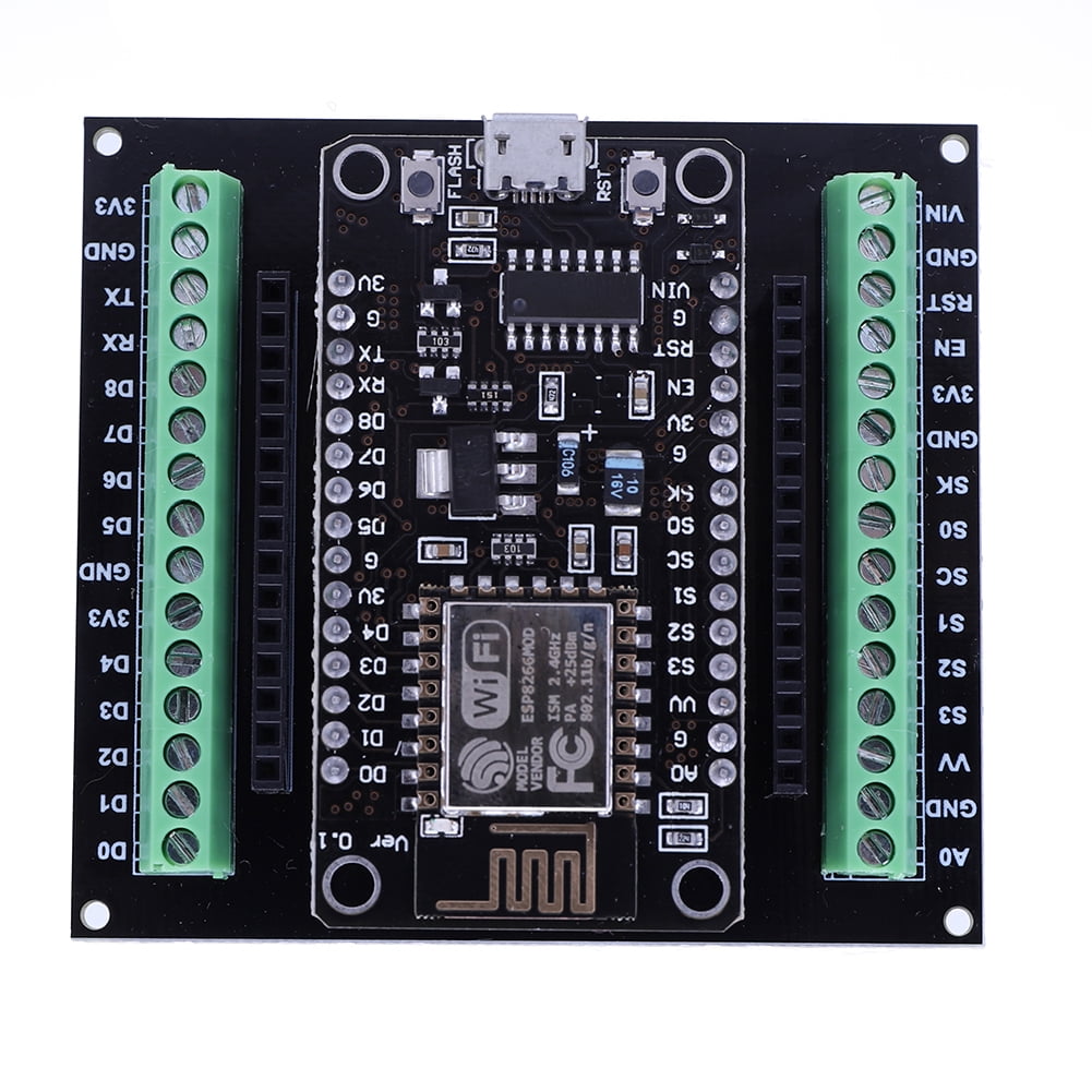 Jixopn Esp8266 Expansion Board Nodemcu Lua Wifi V3 Ch340 Gpio 1 Into 2
