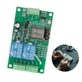 Jixopn Esp8266 Wifi Esp 12f Development Board Dc 5v 10a Pcb Relay Module For Smart Home