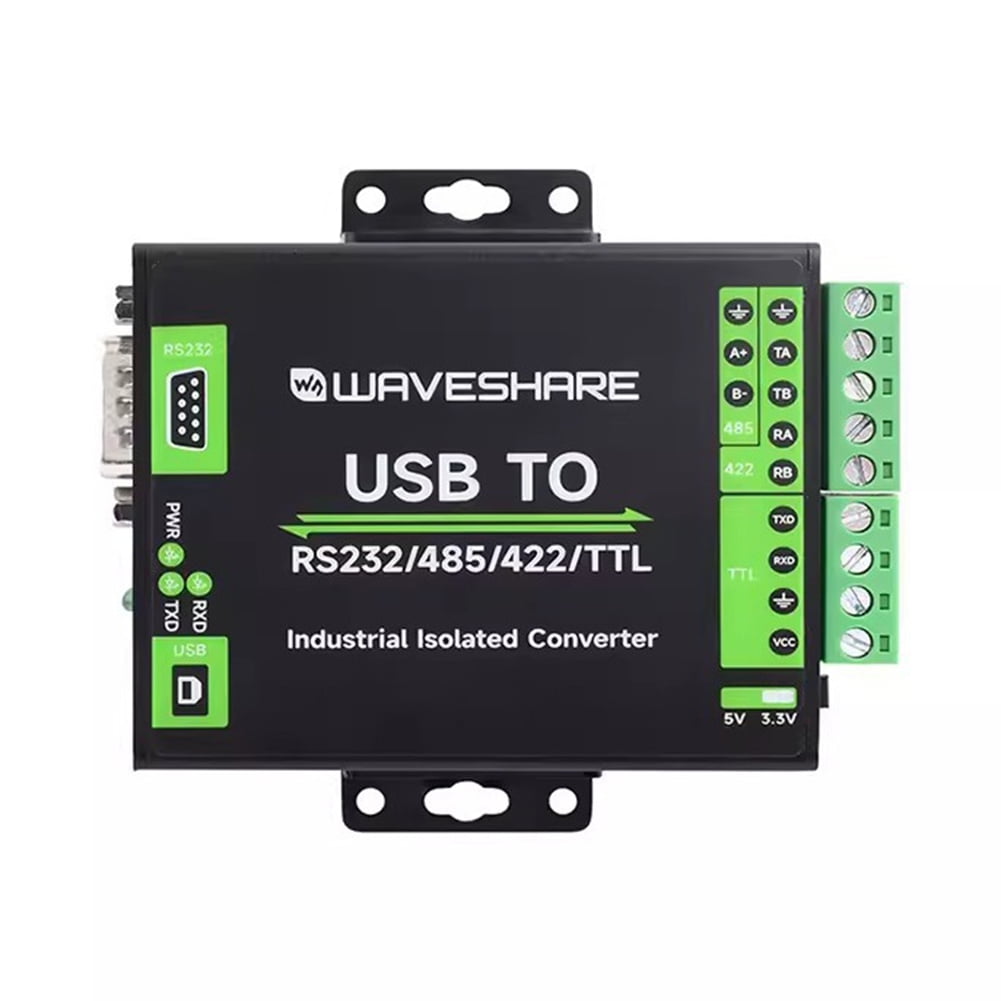 jixopn FT232RNL Industrial Isolated USB To RS232/485 Converter TVS ...