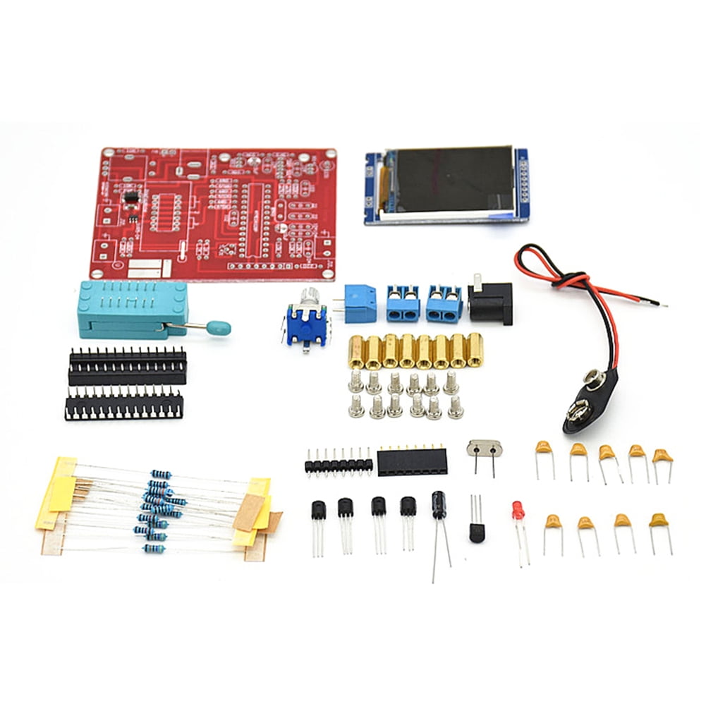 jixopn GM328 Transistor Tester Diode Cap ESR Volt Freq Meter DIY PWM ...