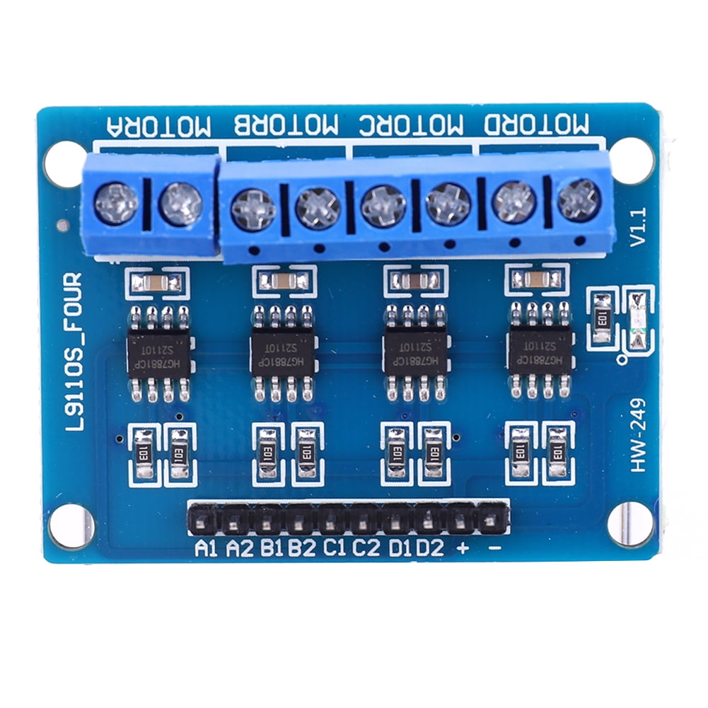 jixopn HG7881 DC Motor Drive Module 0.8A 4-Channel Dual DC Motor Module ...