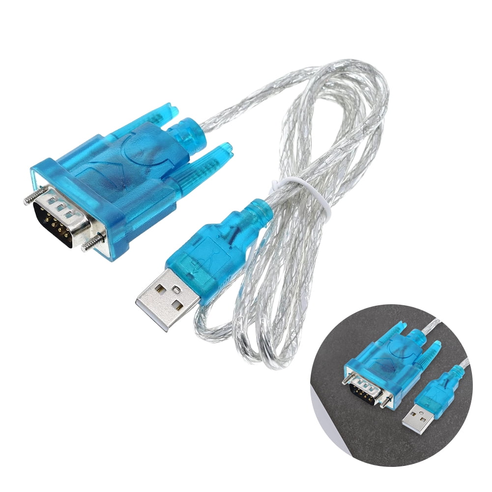 jixopn HL-340 USB To RS232 COM Port Serial PDA 9 Pin DB9 Cable Adapter ...