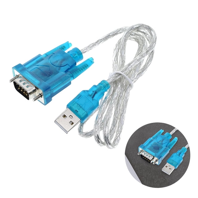 jixopn HL-340 USB To RS232 COM Port Serial PDA 9 Pin DB9 Cable Adapter ...