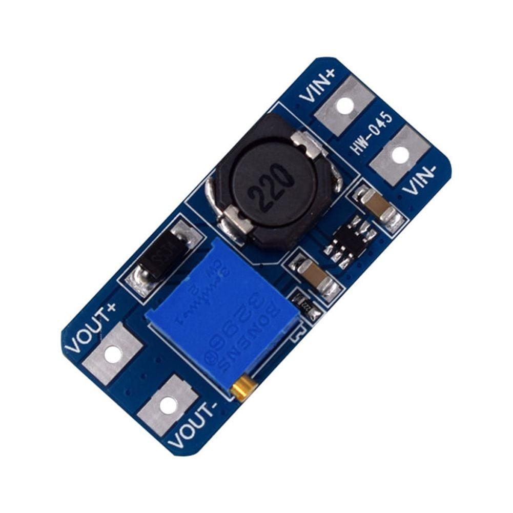 jixopn HW-045 2V-24V Adjustable Boost Module 2A Booster Power Step Up ...
