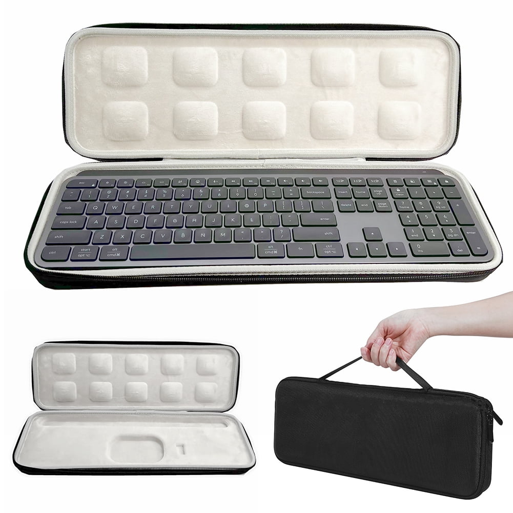 jixopn Hard Travel Carrying Case Shockproof for Logitech MX Keys S ...