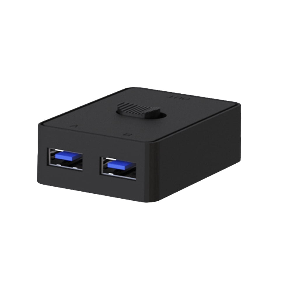 jixopn KVM USB HUB 2 in 1 Out KVM Switch for PC Keyboard Mouse Printer ...