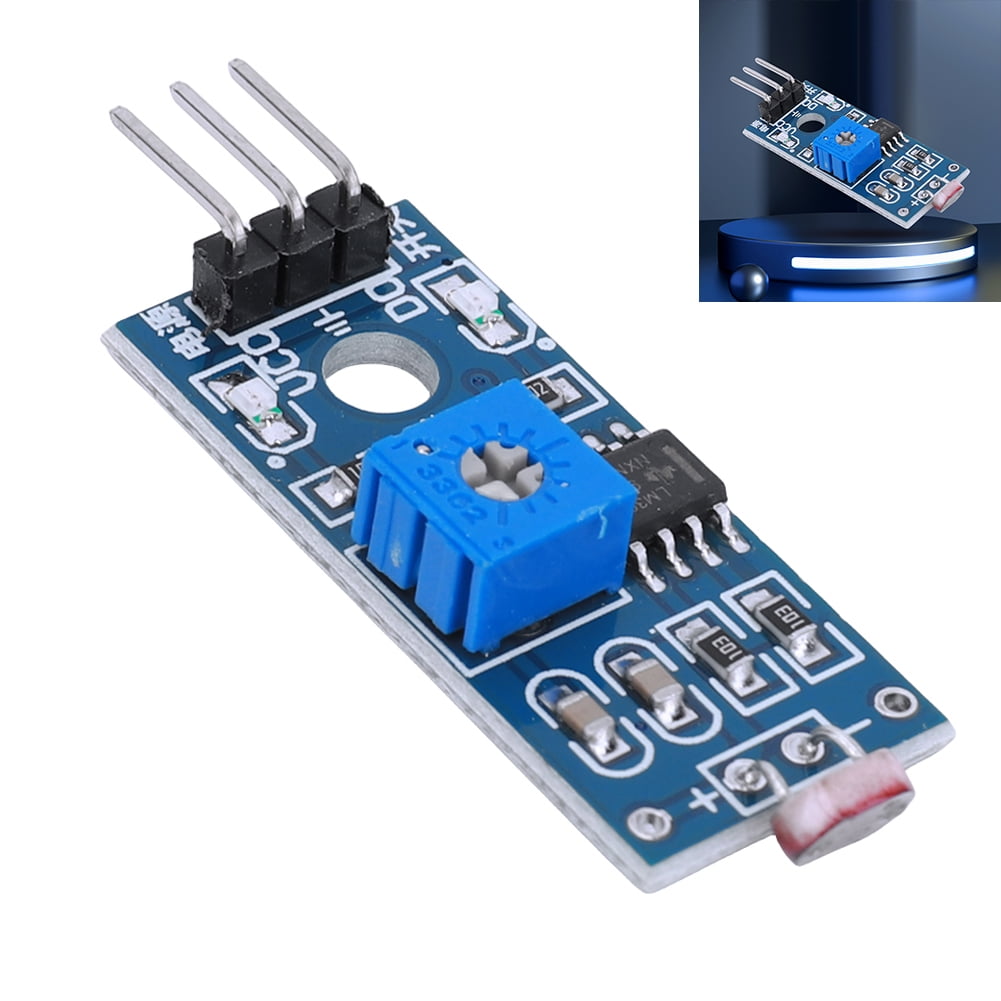 Jixopn Lm393 Light Sensor Switch Module With Digital Analog Output For Arduino Diy Kit