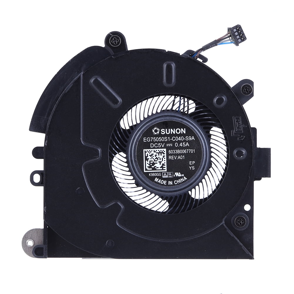 jixopn Laptop CPU Cooling Fan DC 5V 4-Pin Laptop Heat Dissipation Fan ...