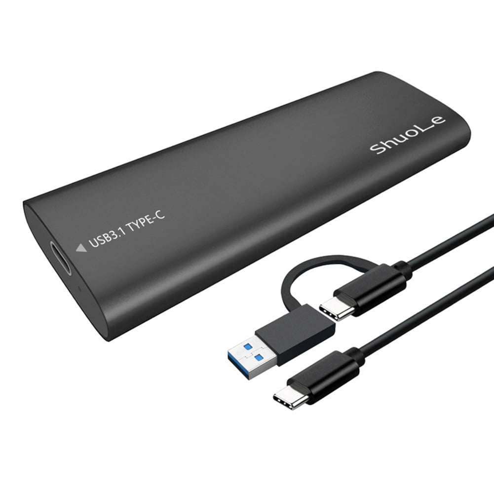 jixopn M.2 NVME M2 SSD Enclosure M-Key Hard Disk Case for PC Laptop ...