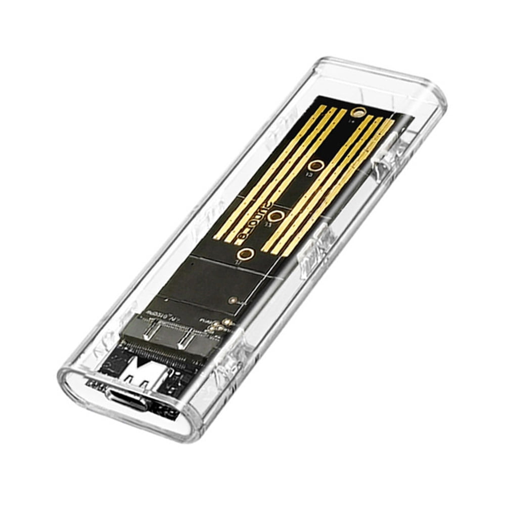 jixopn M.2 NVME NGFF Portable Hard Disk Case SATA PCIE External SSD Case (C-A) - Walmart.com