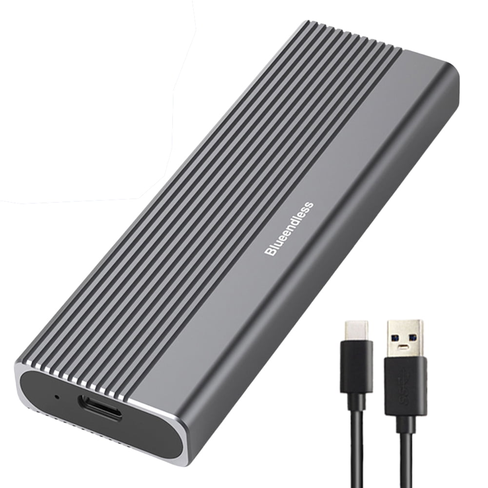 jixopn M.2 NVMe/NGFF Mobile Hard Drive Box Gen2 10Gbps Portable Hard ...