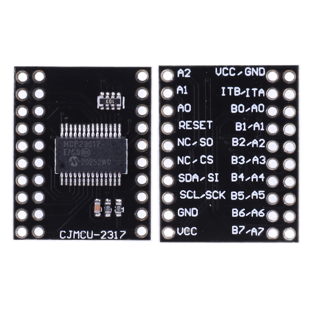jixopn MCP23017 I/O Expander Module 16-Bit SPI Bidirectional Serial ...
