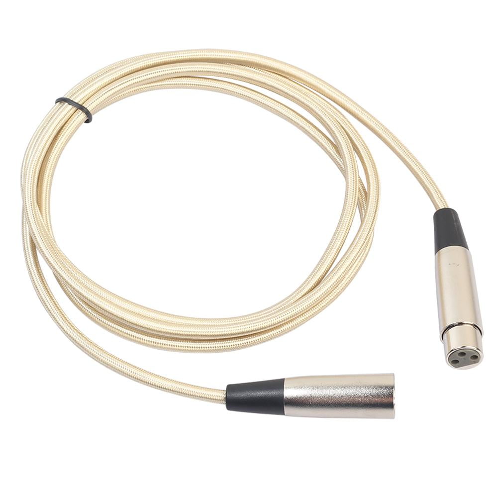 jixopn Microphone Audio Cable 3Pin XLR Male to Female Extension Aux ...