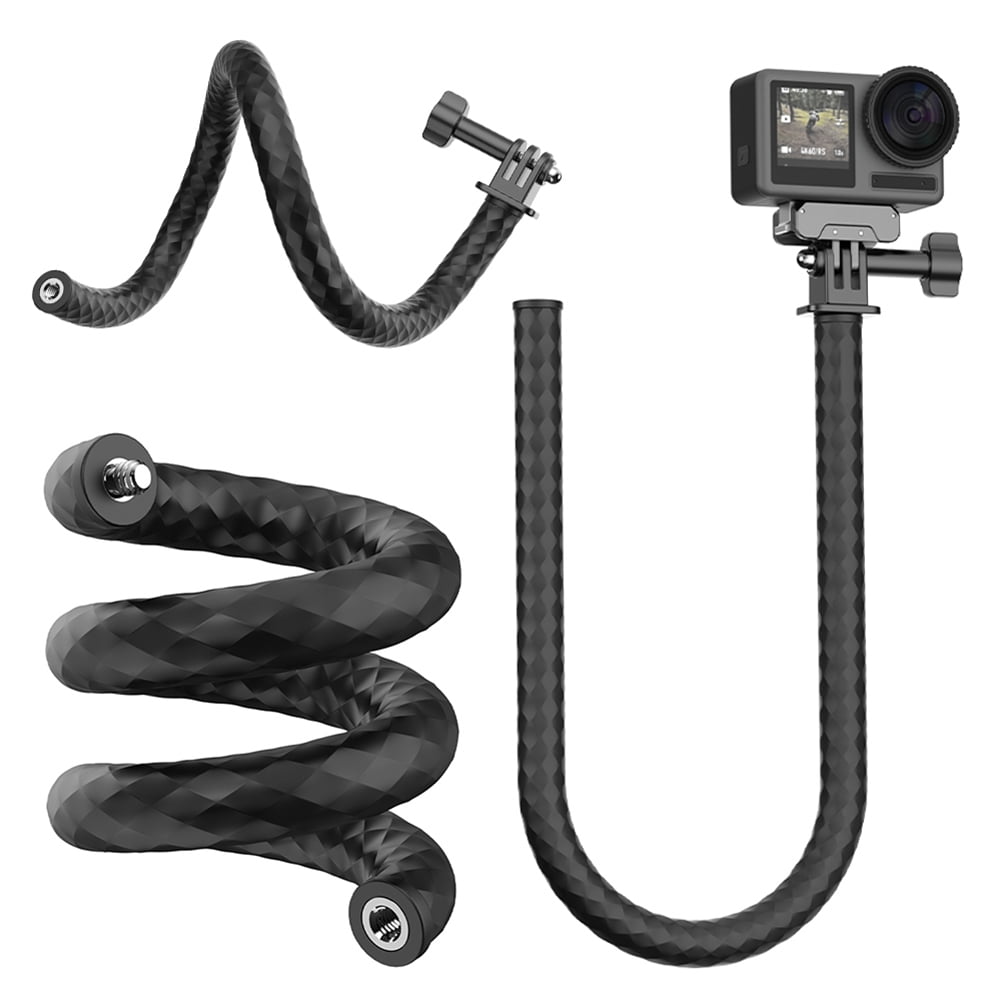 jixopn Mini Action Camera Octopus Tripod Flexible Mount with 1/4inch ...