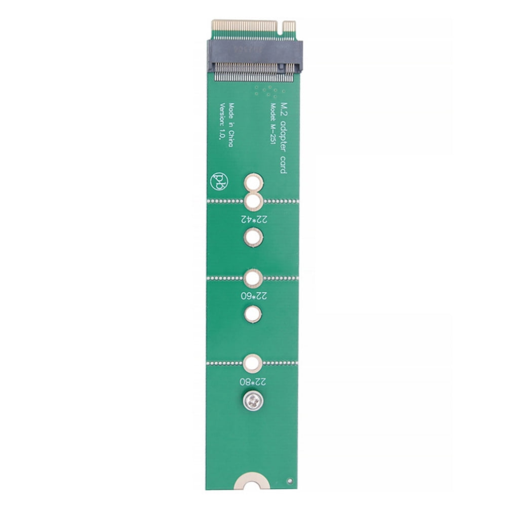 jixopn NVME AHCI Extension Board Male To Female SSD Protection Card (M ...
