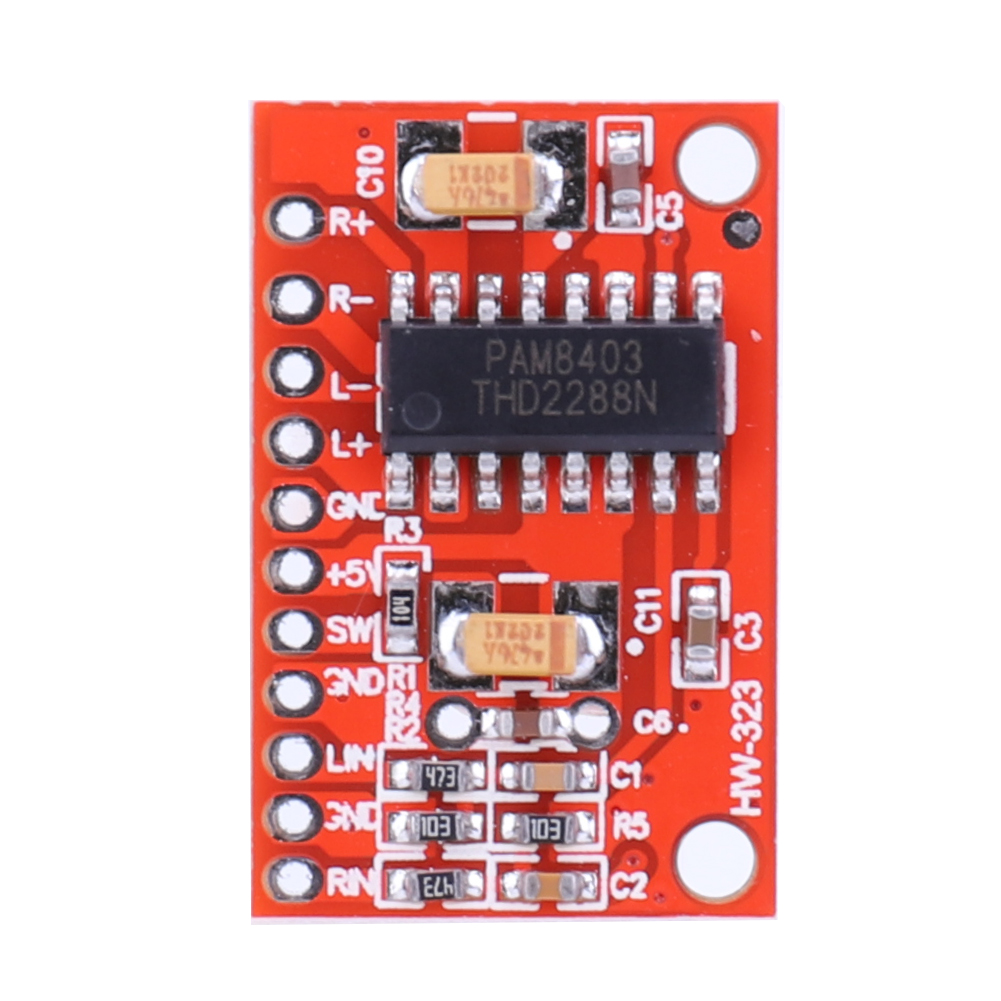 jixopn PAM8403 Digital Power Amplifier Board Dual Channel Mini ...
