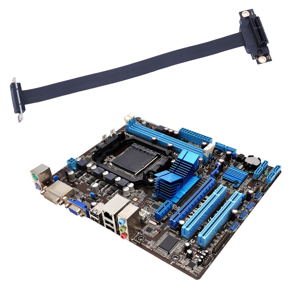 jixopn PCI-E3.0 PCI Express 36PIN 1X Extender Extension Cable with Gold ...