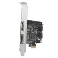 jixopn PCI Express Expansion Card PCI-E PCIe to 2 eSATA SATA IDE ...
