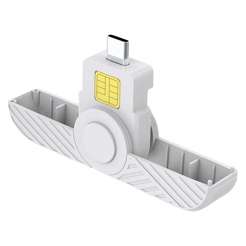jixopn Portable ID CAC Card Reader Type-C USB Common Access CAC ATM ...