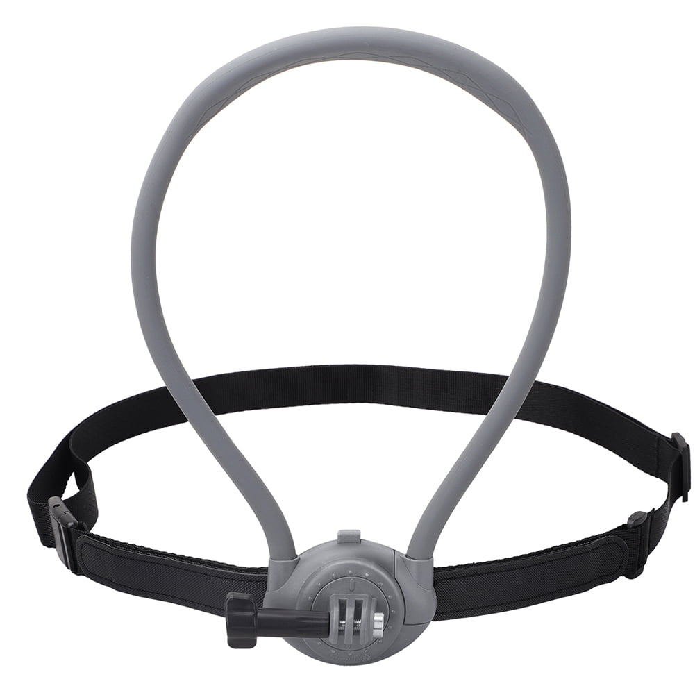 jixopn Silicone Neck Hold Mount Quick Release Action Camera Mount 360 ...