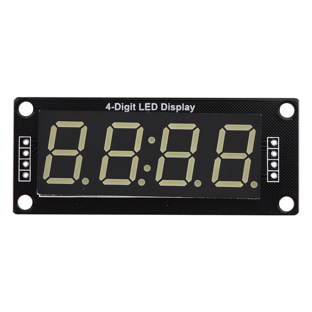 jixopn TM1637 LED Display Module 7 Segment Glow Tube Clock 0.56 Inch ...