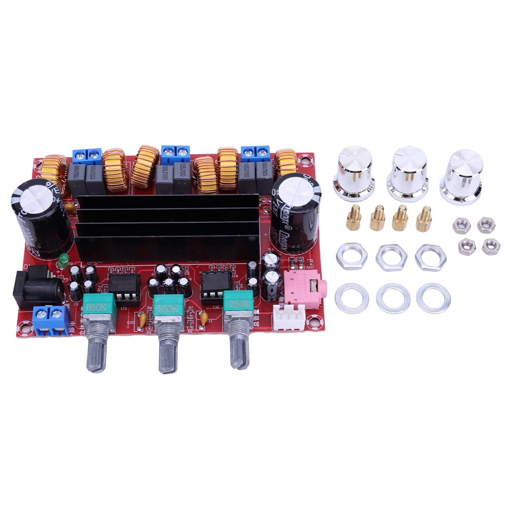 jixopn TPA3116D2 Power Amplifier Board 2.1 Channel Subwoofer Power Amplifier 2*50W+100W ...