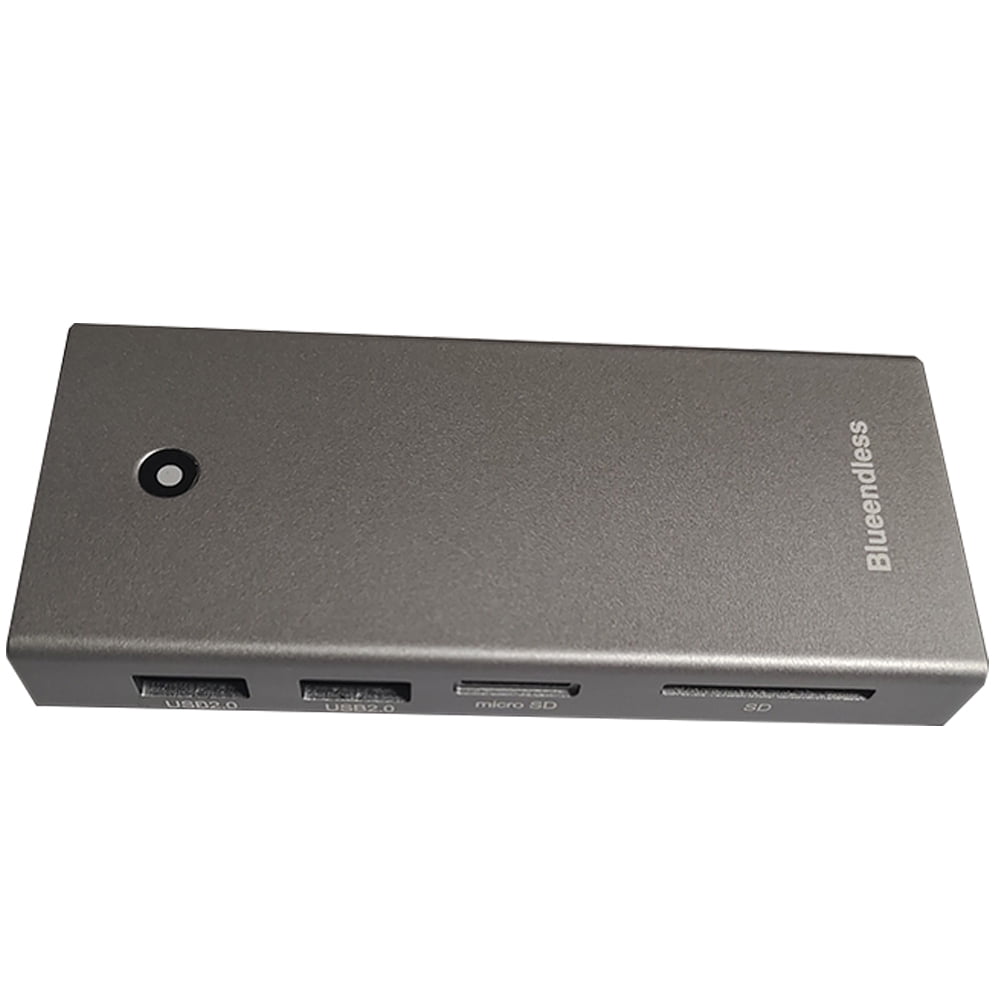 jixopn USB C Hub with M.2 NVMe/SATA SSD Enclosure USB-C Hub & SSD ...