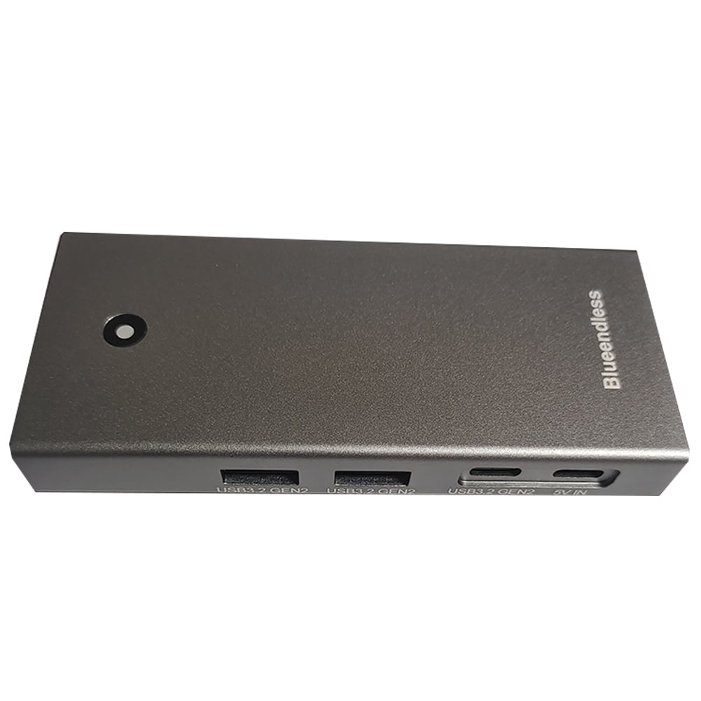 jixopn USB C Hub with M.2 NVMe/SATA SSD Enclosure USB-C Hub & SSD ...