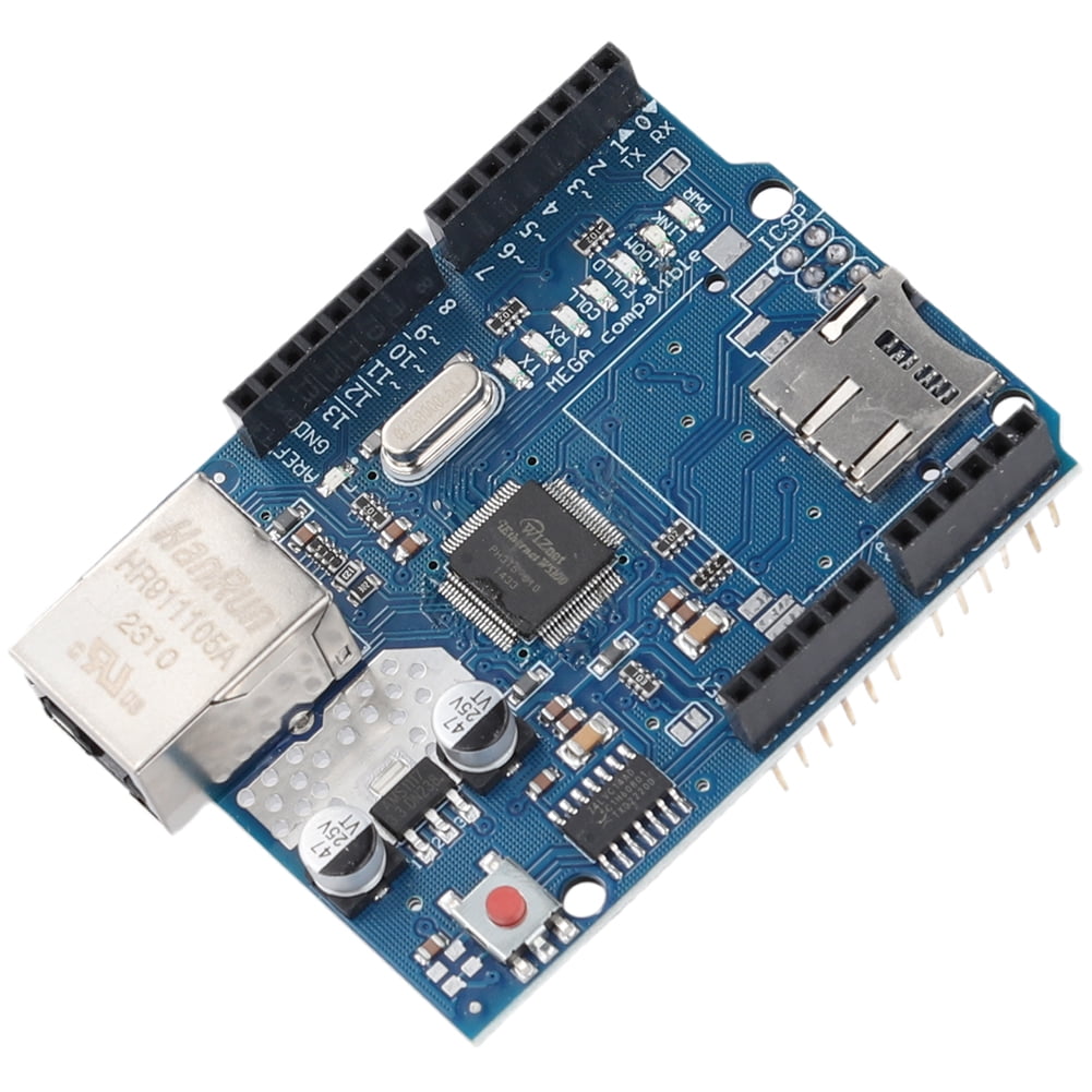 jixopn W5100 UNO Ethernet Shield Development Board UNO Mega 2560 1280 ...