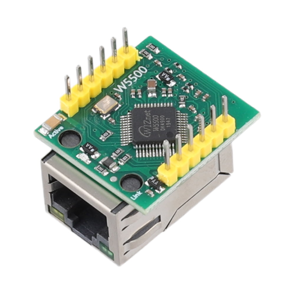 jixopn W5500 Ethernet Network Module SPI To LAN Converter 3.3V TCP/IP ...