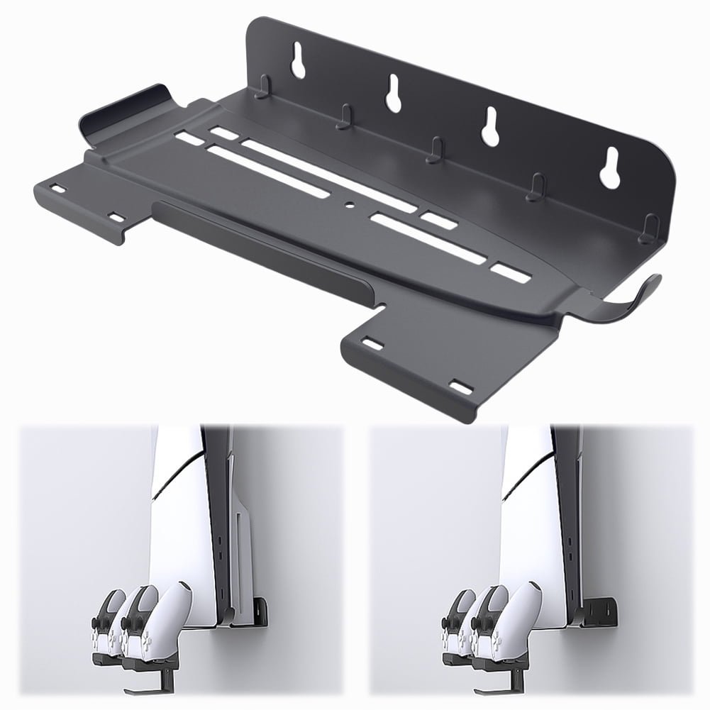 jixopn Wall Mount Bracket Game Console Base Stand Holder with Dual ...