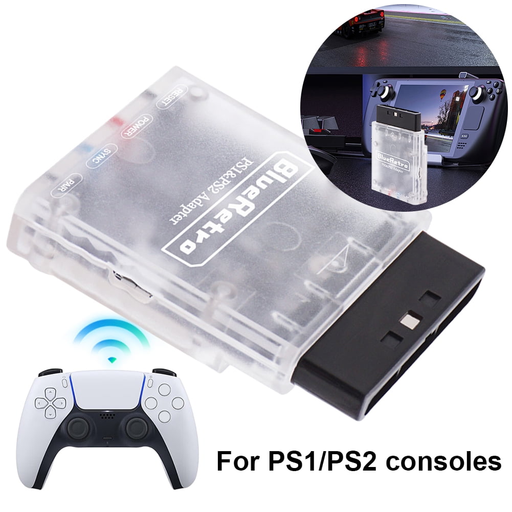 jixopn Wireless Bluetooth-Compatible Controllers Adapter for PS3/PS4 ...