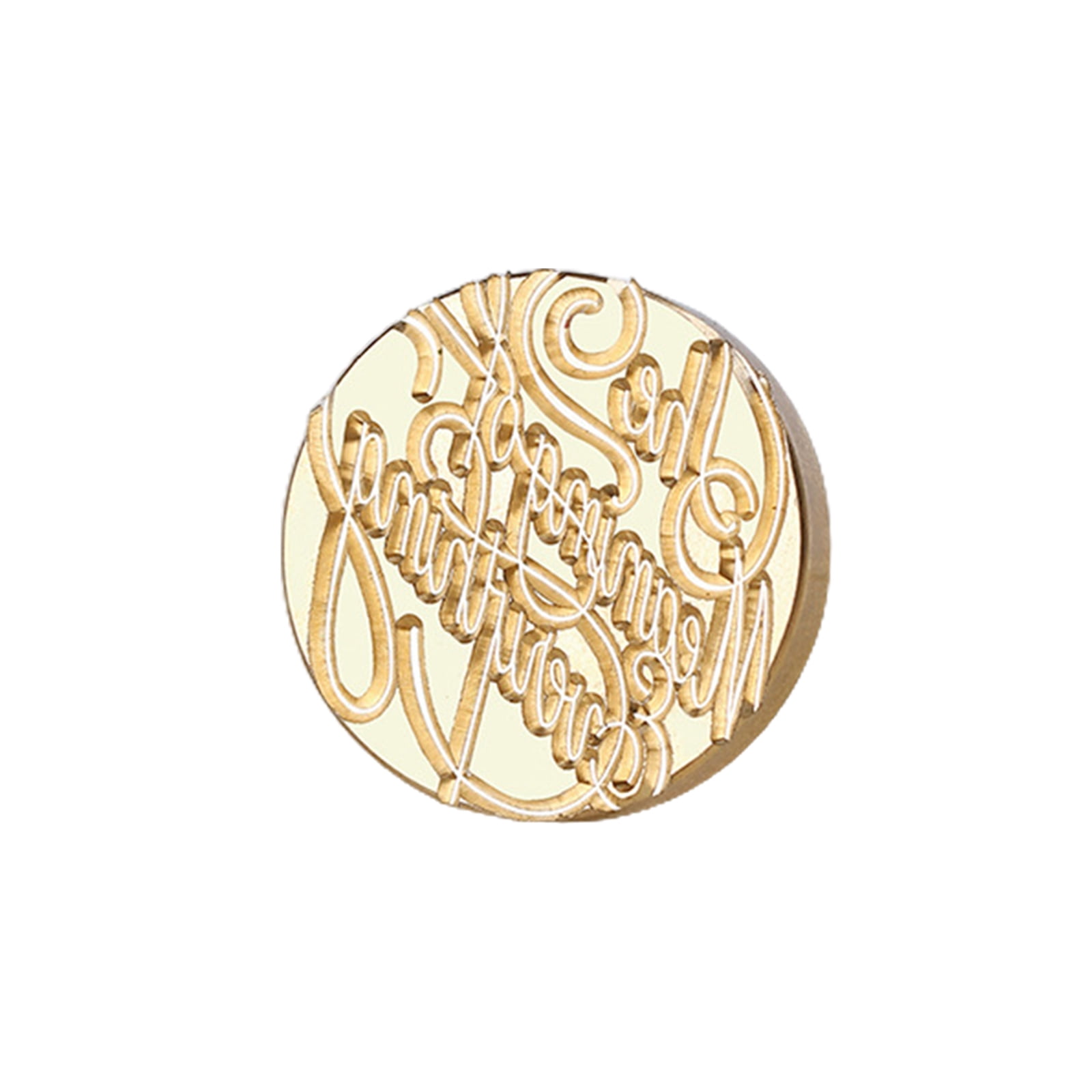 jklymm English Phrases Sealing Stamp Seal Stamps Brass-Words Phrases ...