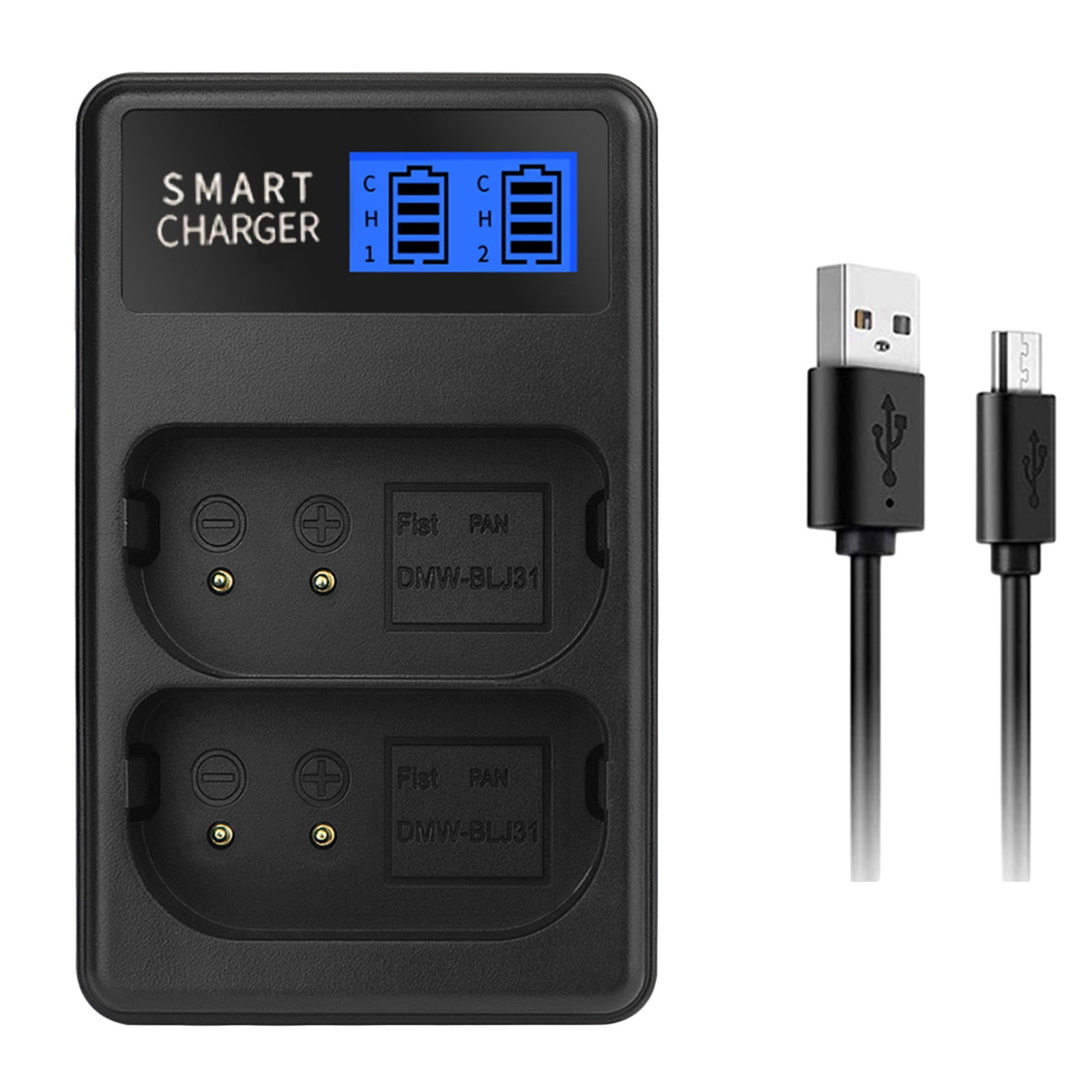 jklymm Portable LCD USB for DCS1 DCS1M DCS1R DCS1RM DCS1H Battery ...