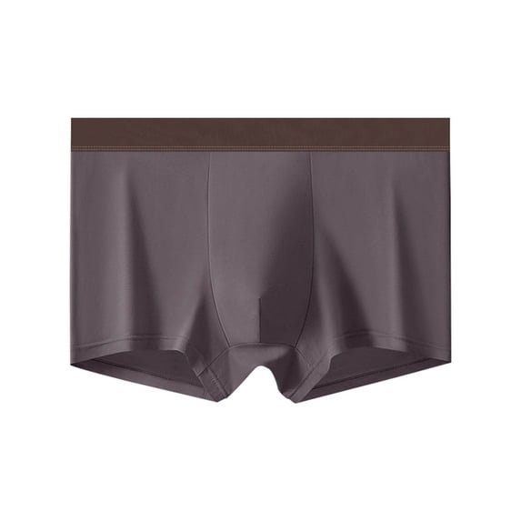 jobturf Boxer Briefs for Men No Show Seamless Stretchy Cotton Underwear ...