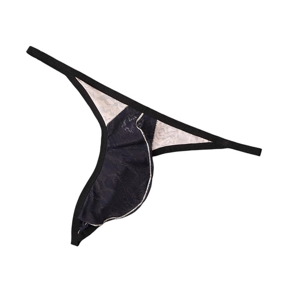 jobturf Low Rise Thong for Men Soft Stretchy Lightweight Underwear ...