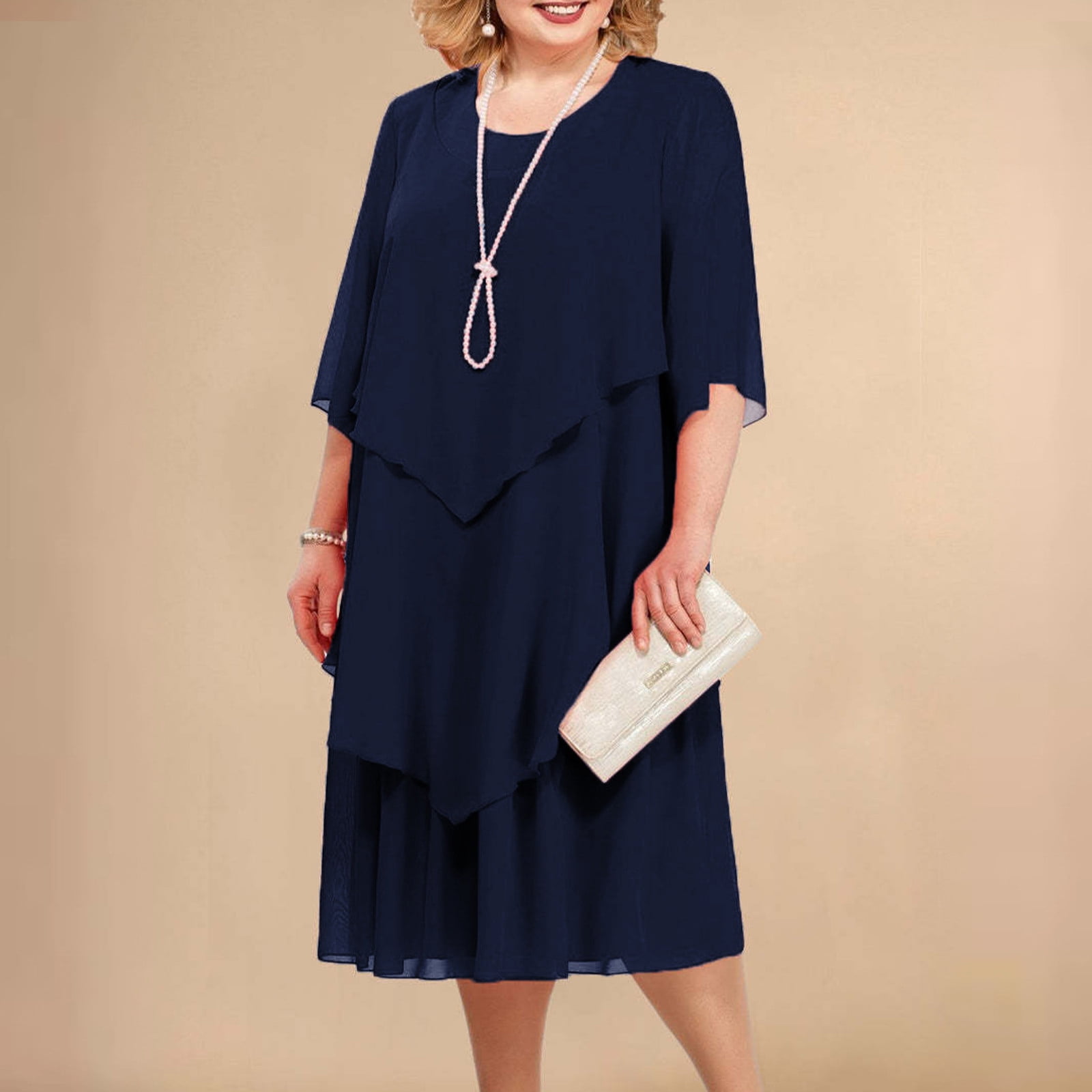 jobturf Plus Size Dresses for Curvy Women 2024 Mother of The Bride ...