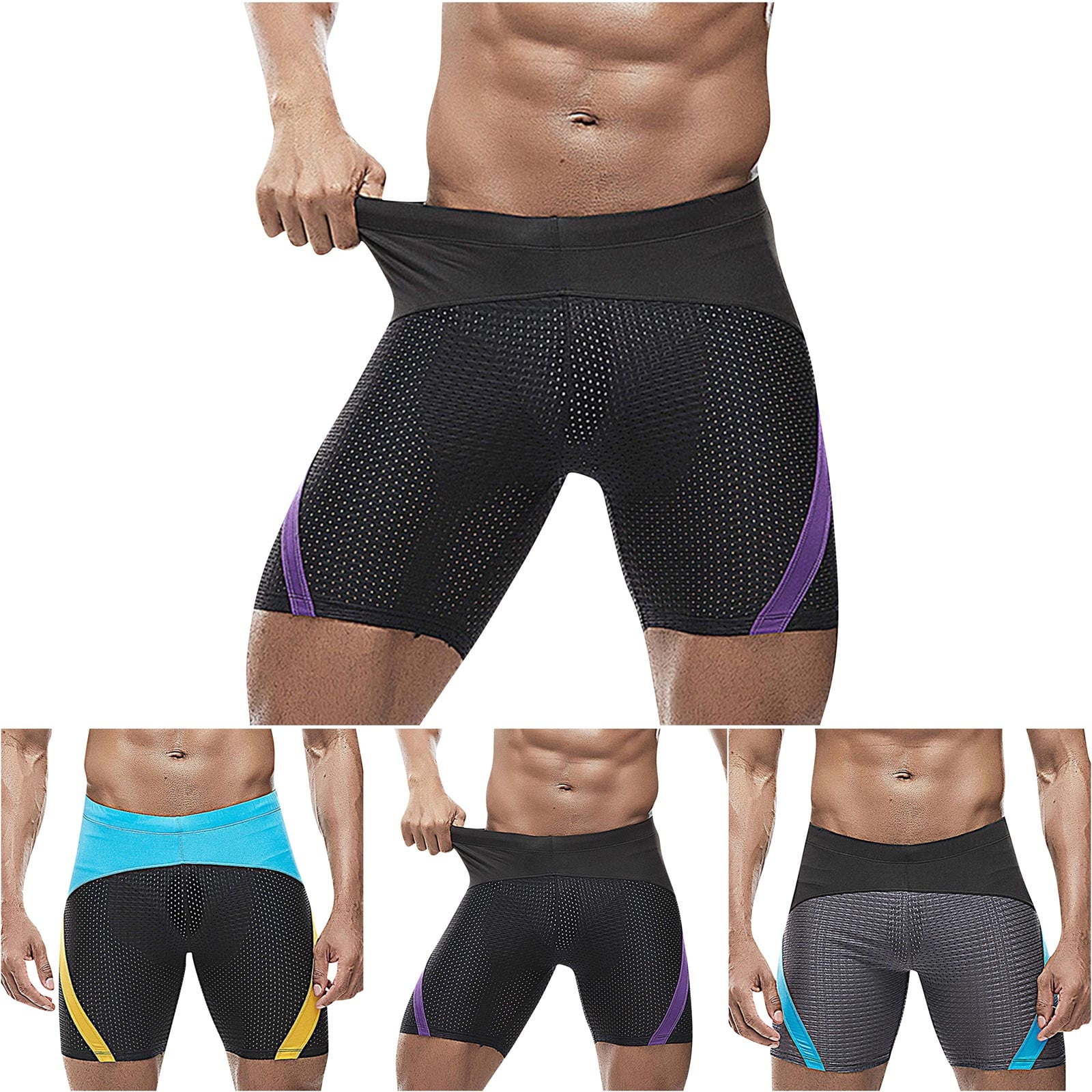 jobturf Swim Jammers for Men Summer Beach Quick Dry Swimming Trunks ...