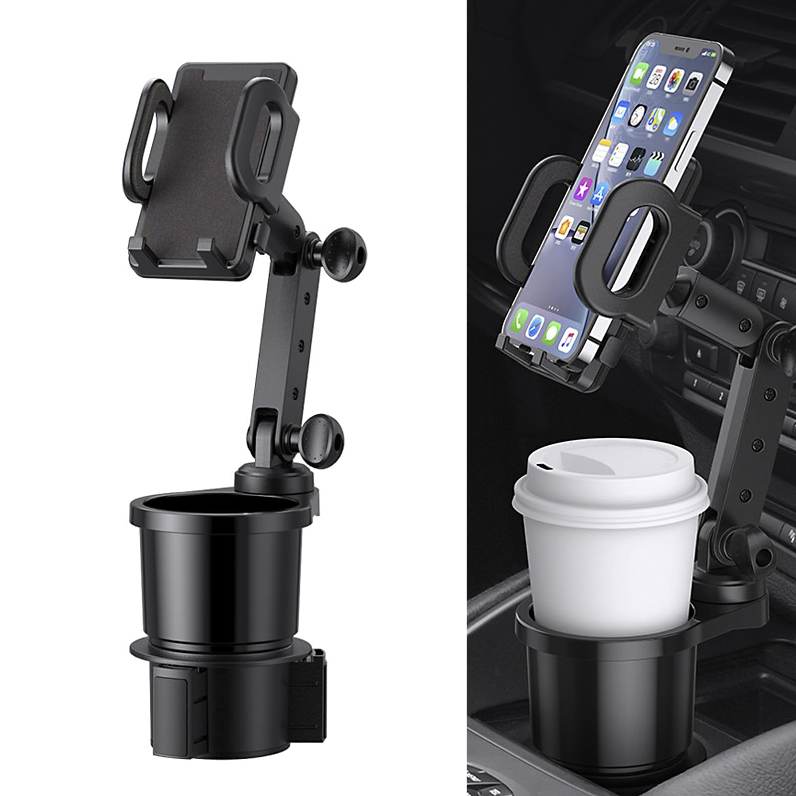 jogpun 1 PC Multifunctional Car Cup Holder Expander 2.87In Bottle ...
