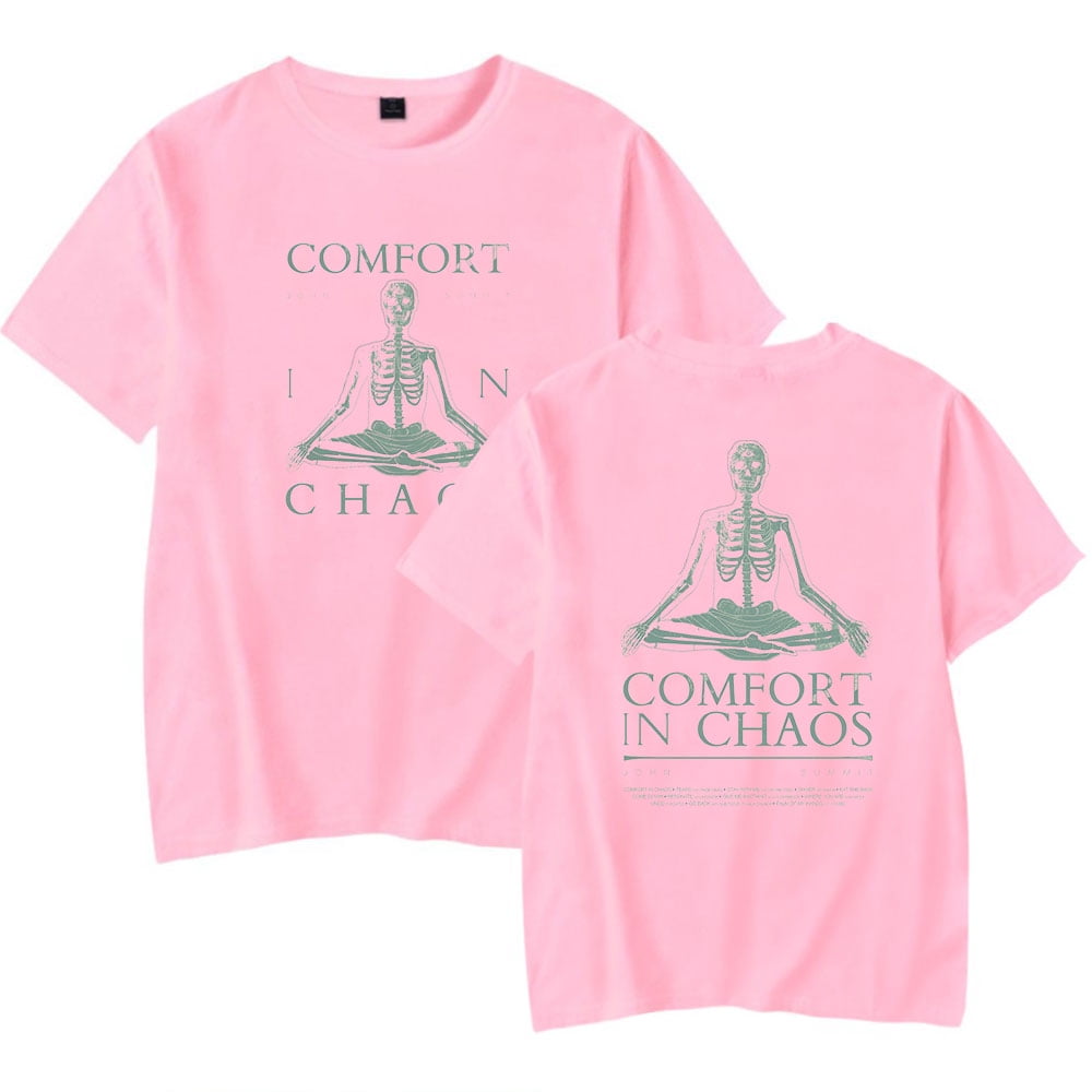 john summit Merch COMFORT IN CHAOS TRACKLIST T-Shirt Women Men Fashion ...