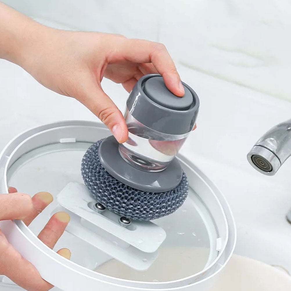 jojofuny Dishwashing Brush Assorted Color 1Set 3.9X3.5X3.5In - Walmart.com