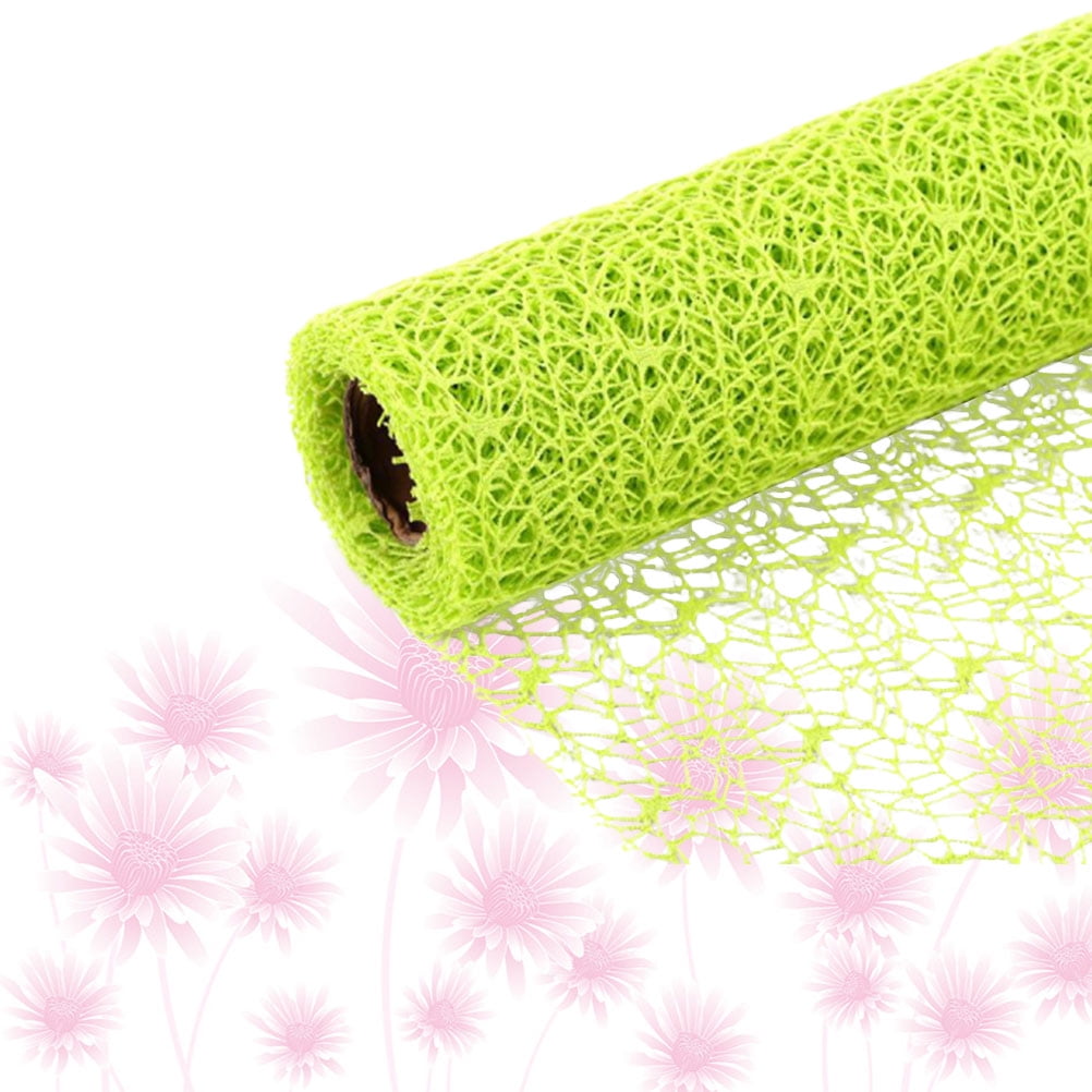 jojofuny 1 Set Floral Mesh Ribbon Fabric Gauze Net Yarn Charm for ...