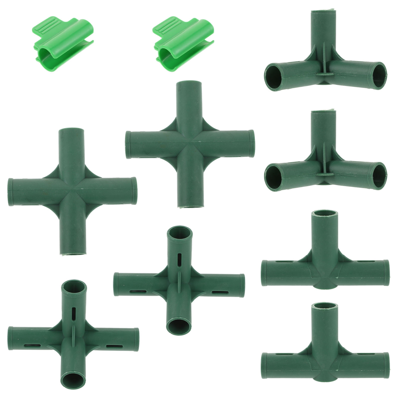 jojofuny 1 Set Greenhouse Pipe Connector Kit Right Angle Three Way ...