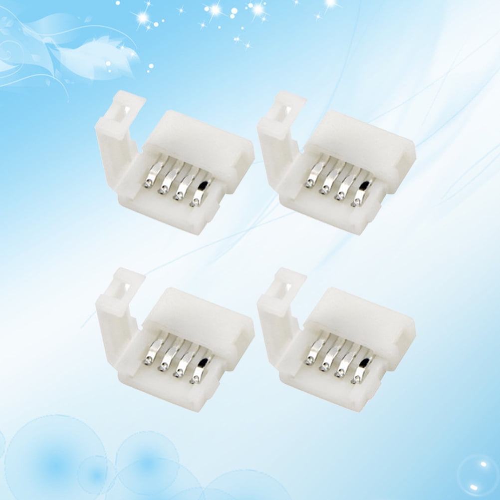 jojofuny 10Pcs Connector For Led Strip Lights 5050 Rgb Single Color ...