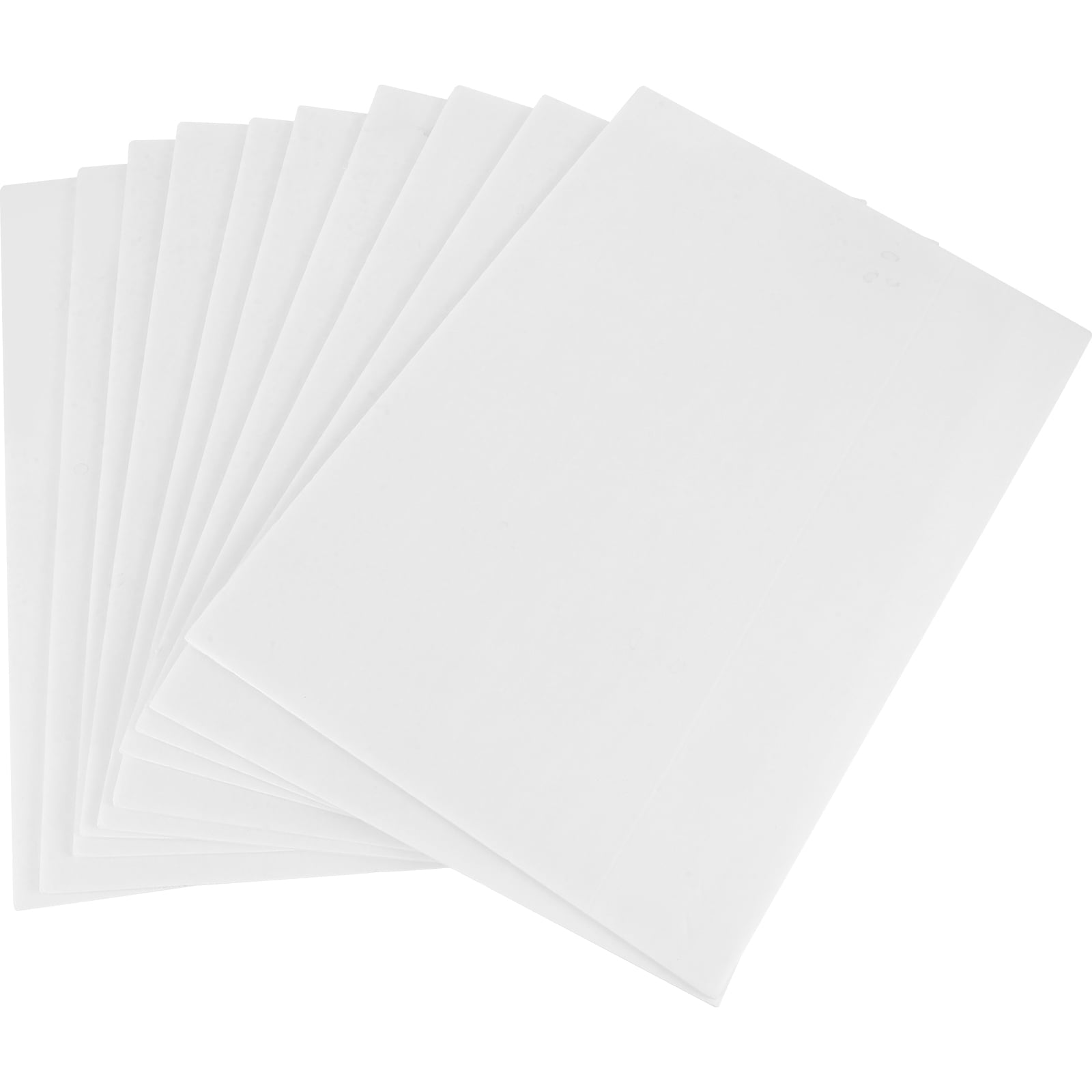 jojofuny 10Pcs White Display Board for Presentations and Exhibits 14 ...