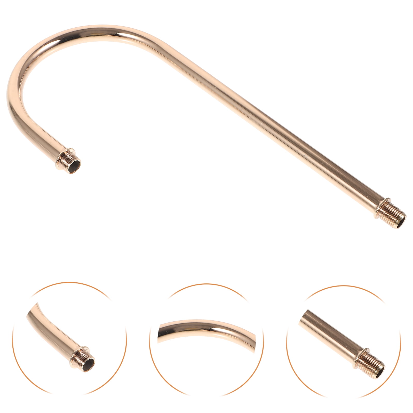 jojofuny 1Pack Iron Threaded Lamp Pipe for Light Fixture Extension Rod ...