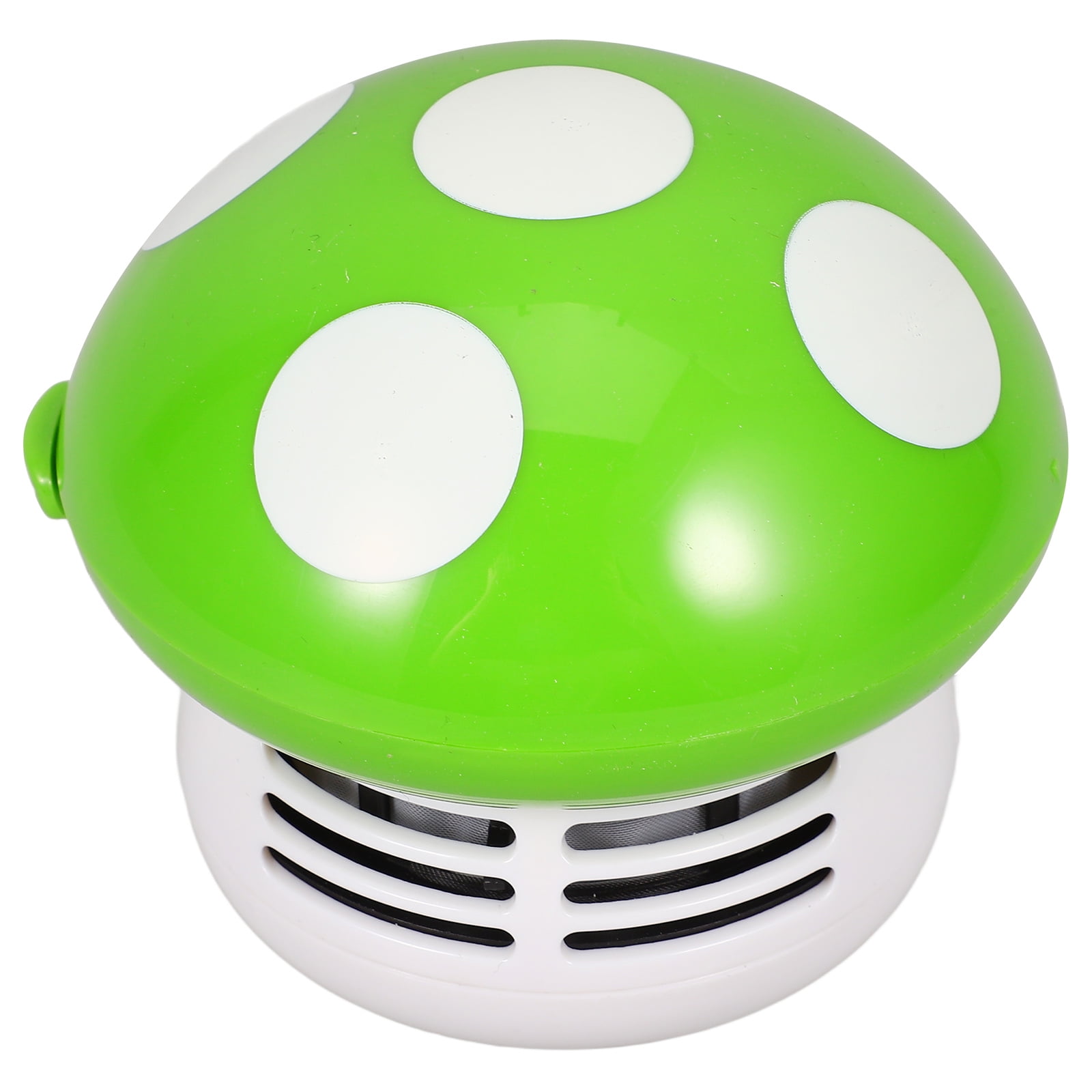 jojofuny 1Pack Mini Mashroom Tabletop Cleaner Green Round Battery ...