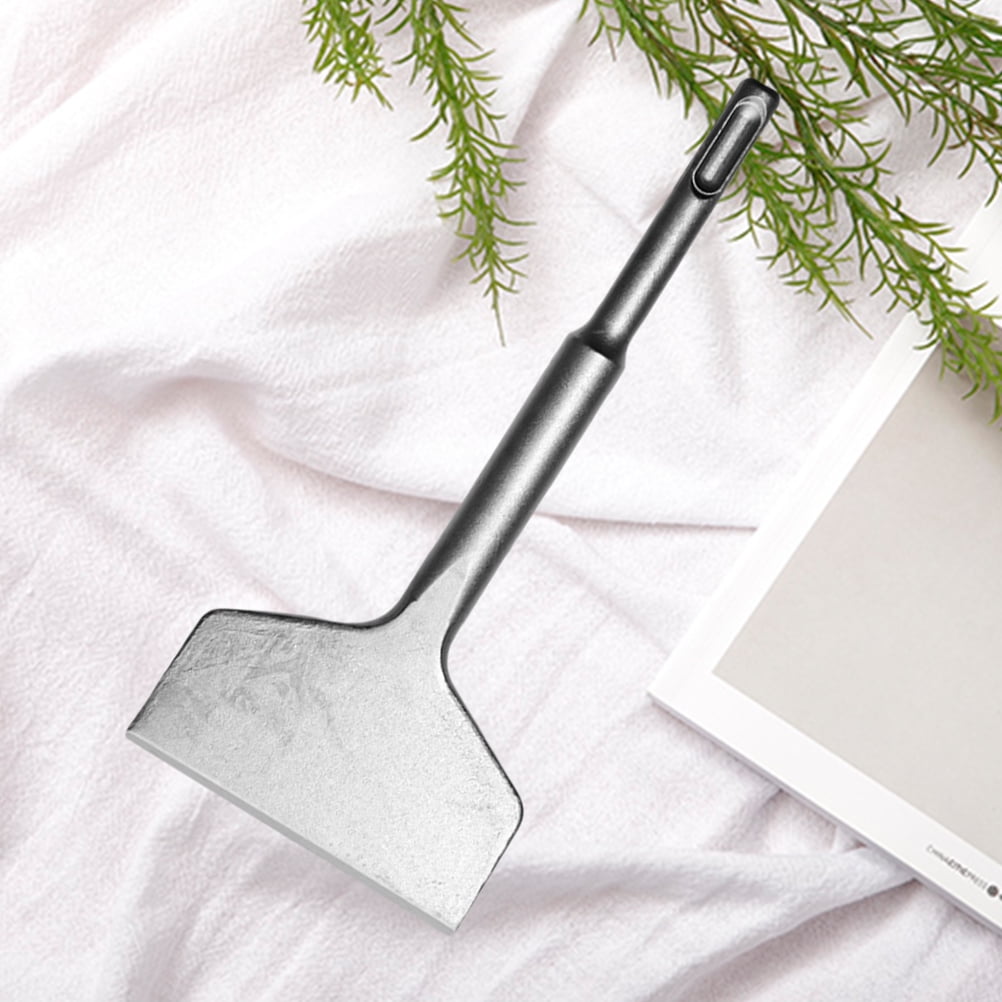 jojofuny 1Pack Molybdenum Steel Chisel for Rotary Hammers Marble Drill Bit Silver Round -plus ...