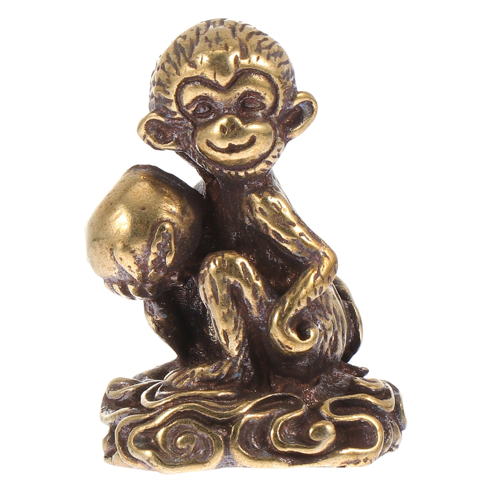 jojofuny 1Pc Golden Copper Monkey Figurine for Adults - Walmart.com