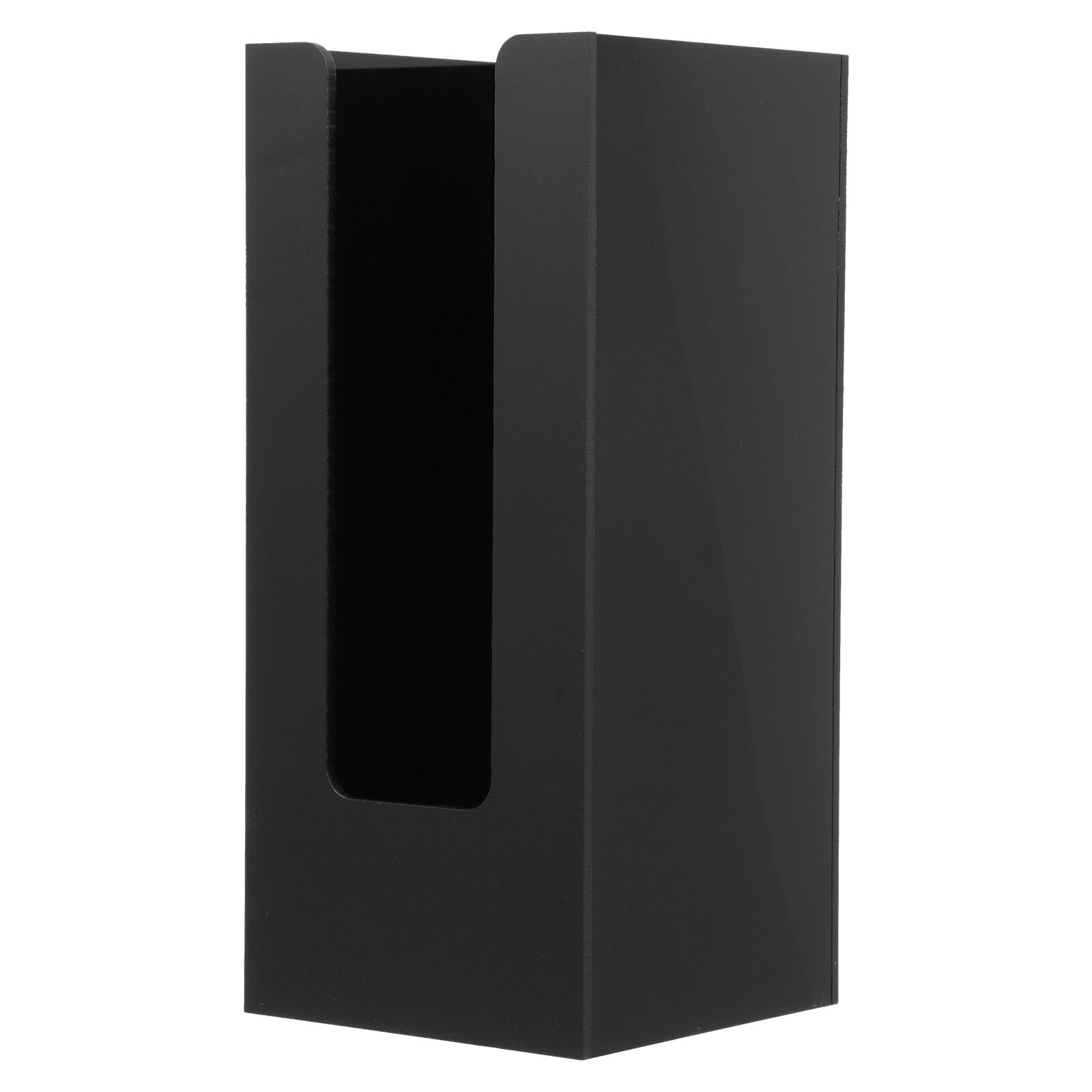 jojofuny 1Pcs Black Acrylic Cylindrical Desktop Paper Cup Container for ...